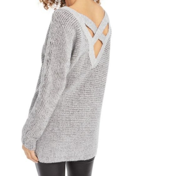 Bar III | Sweaters | Cross Back Sweater | Poshmark